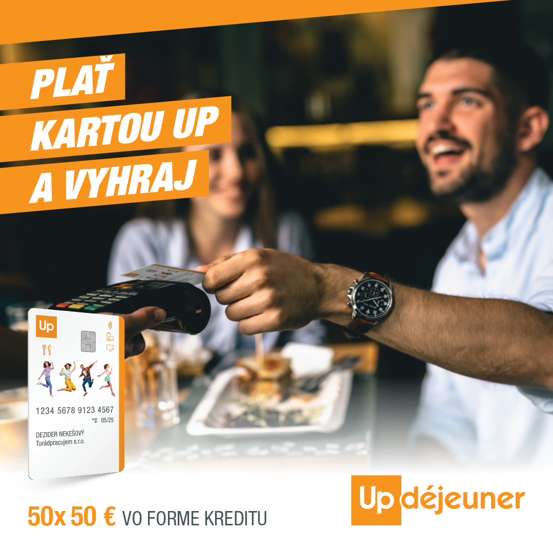Hrajte s kartou UpDéjeuner - Up Déjeuner